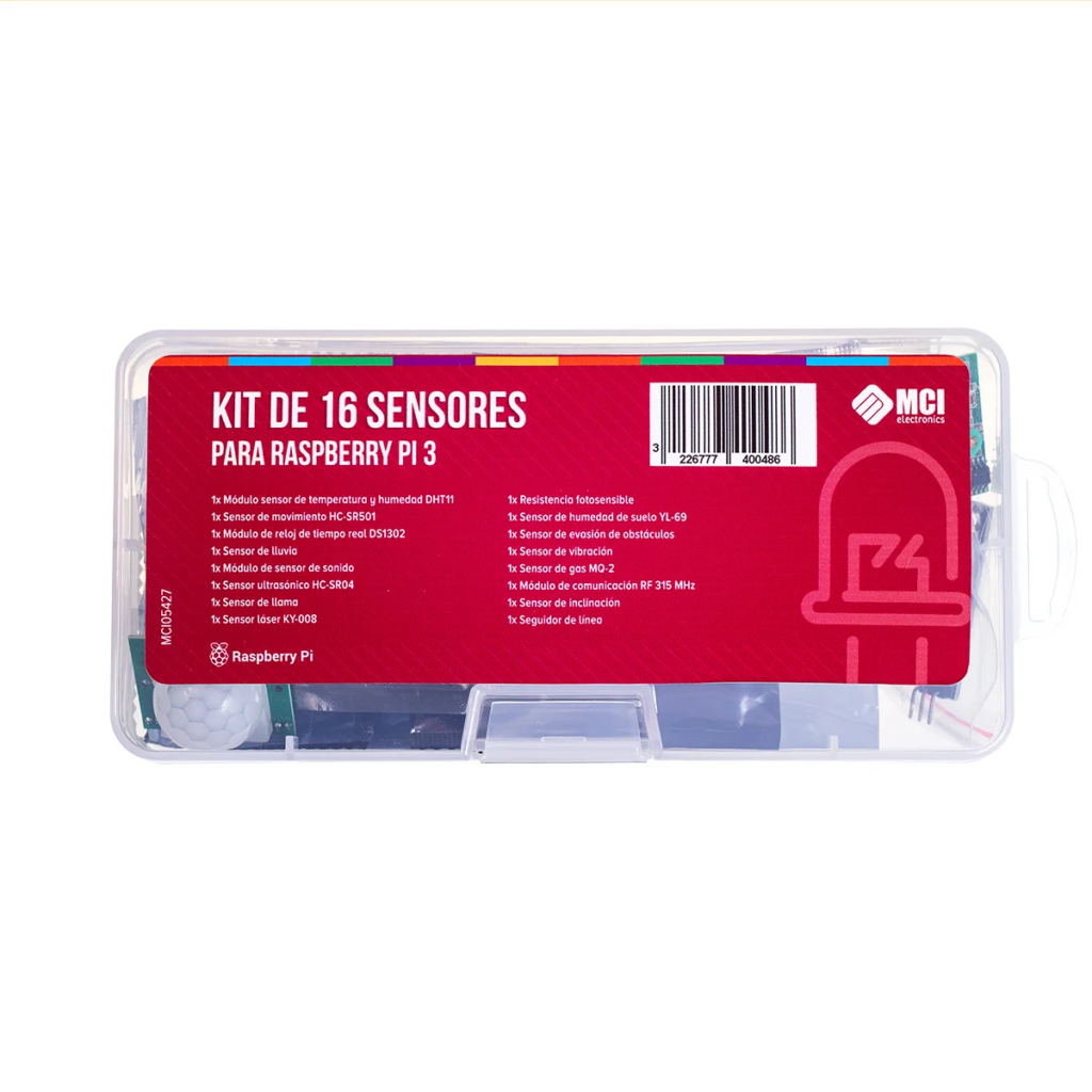 Kit de 16 Sensores para Raspberry Pi – MCI Electronics