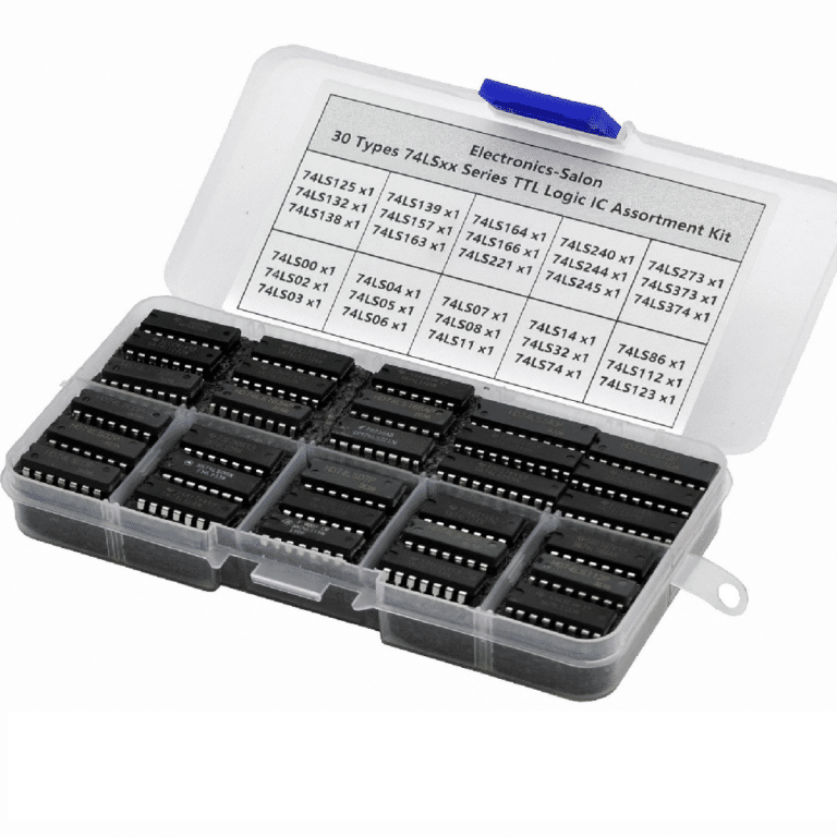 Kit de 20 Circuitos Integrados 74LSXX - MCI Electronics