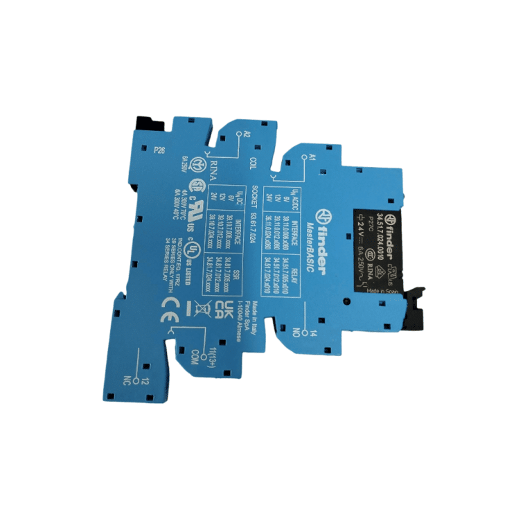 Rele Interface 6A 24VAC/DC Master Basic 6mm – Finder – MCI Electronics