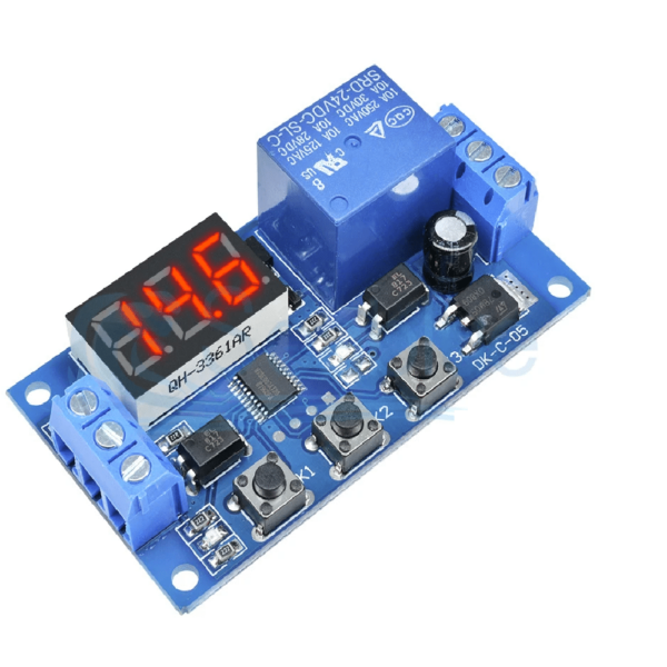 Módulo de Relé de Retardo de Automatización con Pantalla Digital LED – MCI Electronics