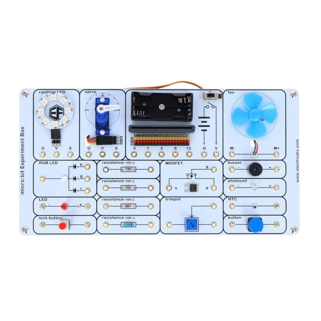 Science Box Experiment Kit para micro:bit – Kit Educativo de ...
