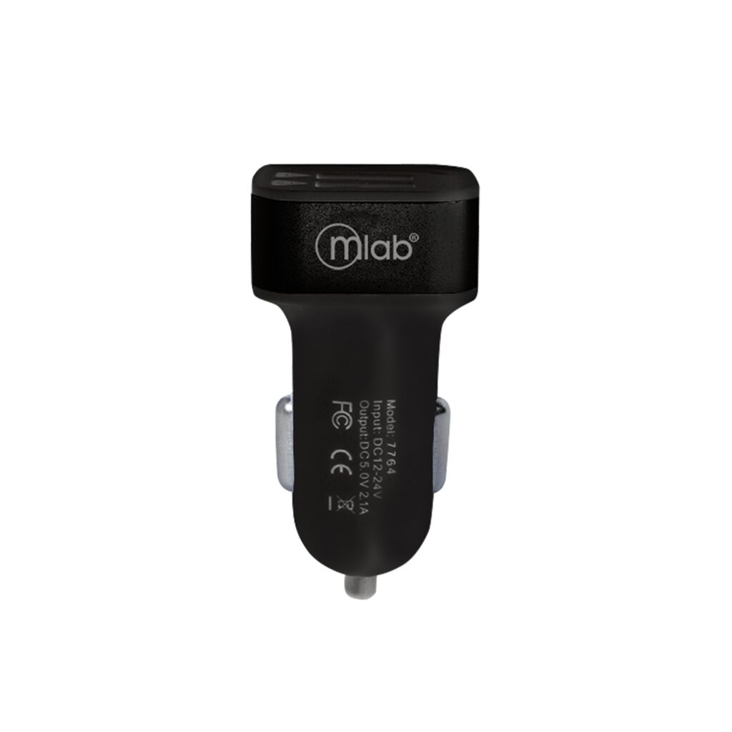 Cargador de Automóvil 12V Dual 2 USB – Mlab – MCI Electronics