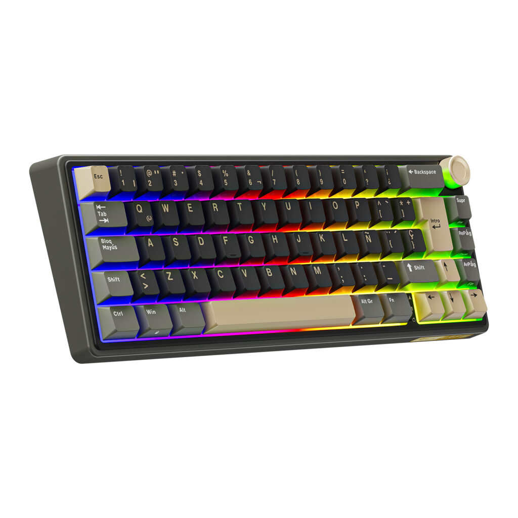 Teclado Mecánico RK R65 Phantom 65% Español Switch Brown – Royal Kludge ...
