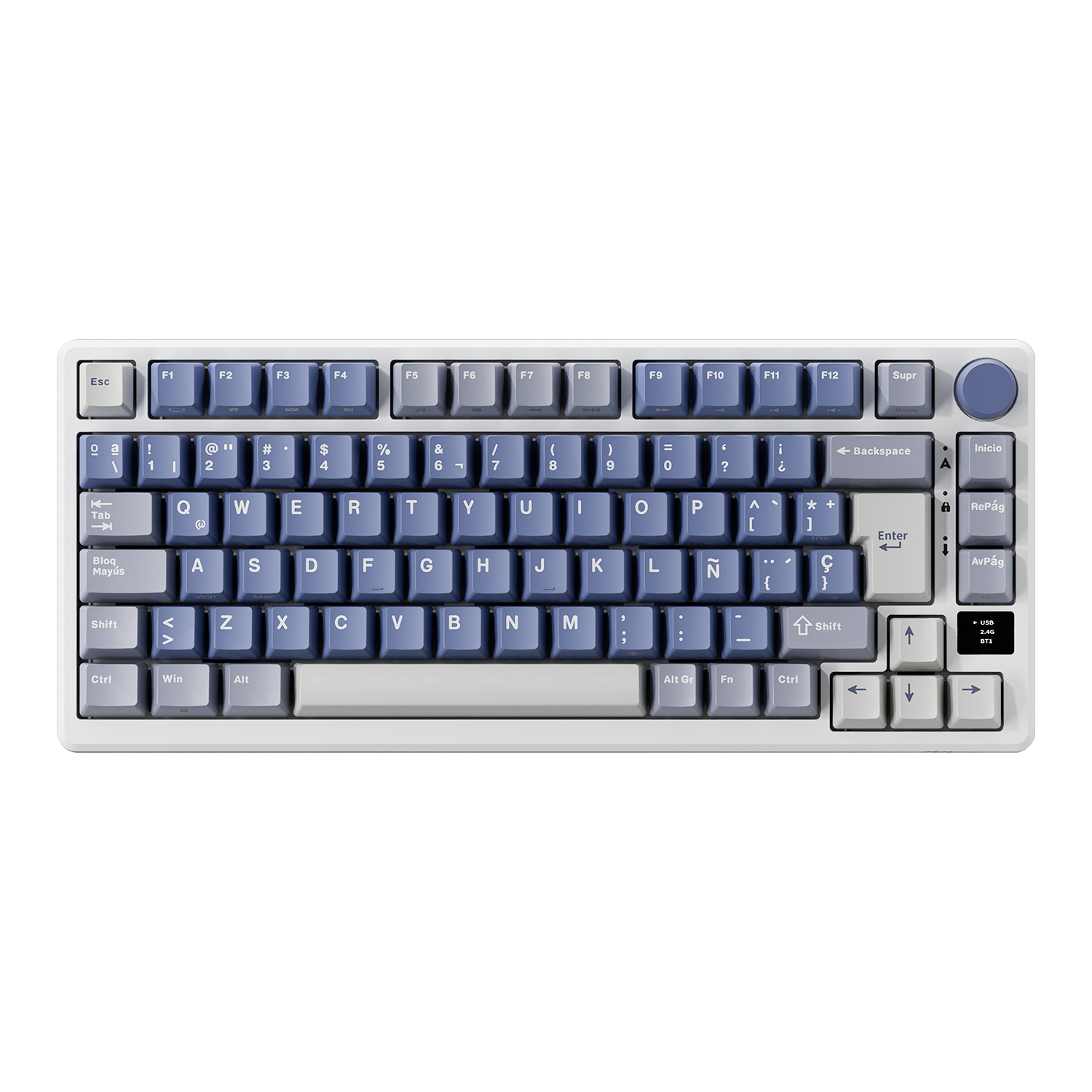 Teclado Mecánico RK R75 Phantom 75% Español – Royal Kludge - MCI ...