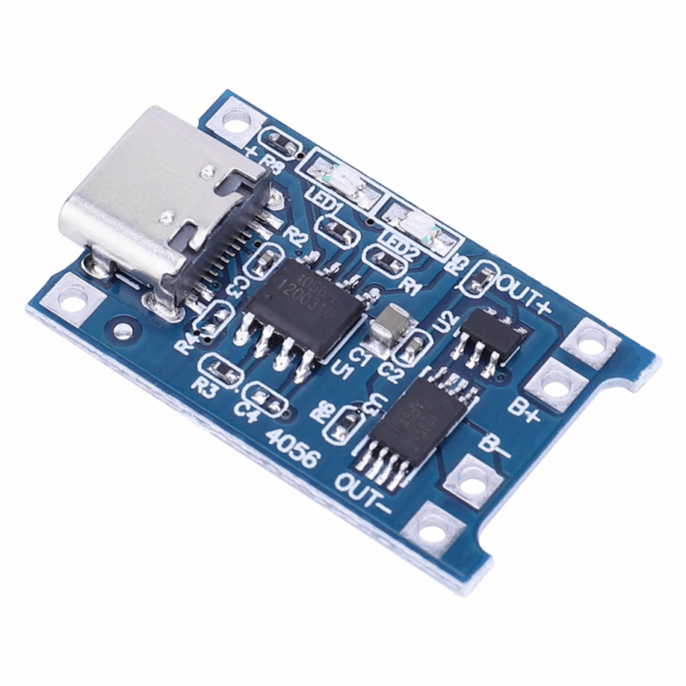 Módulo de Cargador 5V 1A Tipo-C USB Placa de Protección de Batería de Litio – MCI Electronics