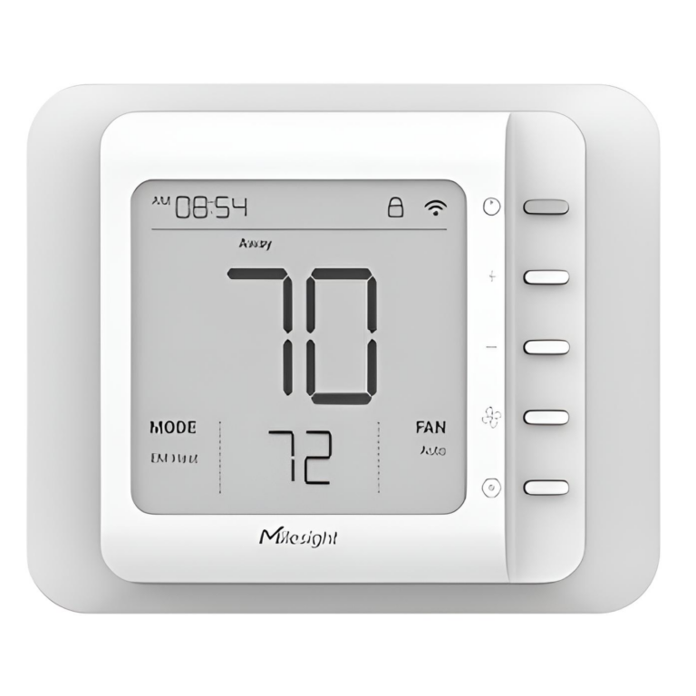 Termostato Inteligente LoRaWAN – Milesight WT201-915M – MCI Electronics